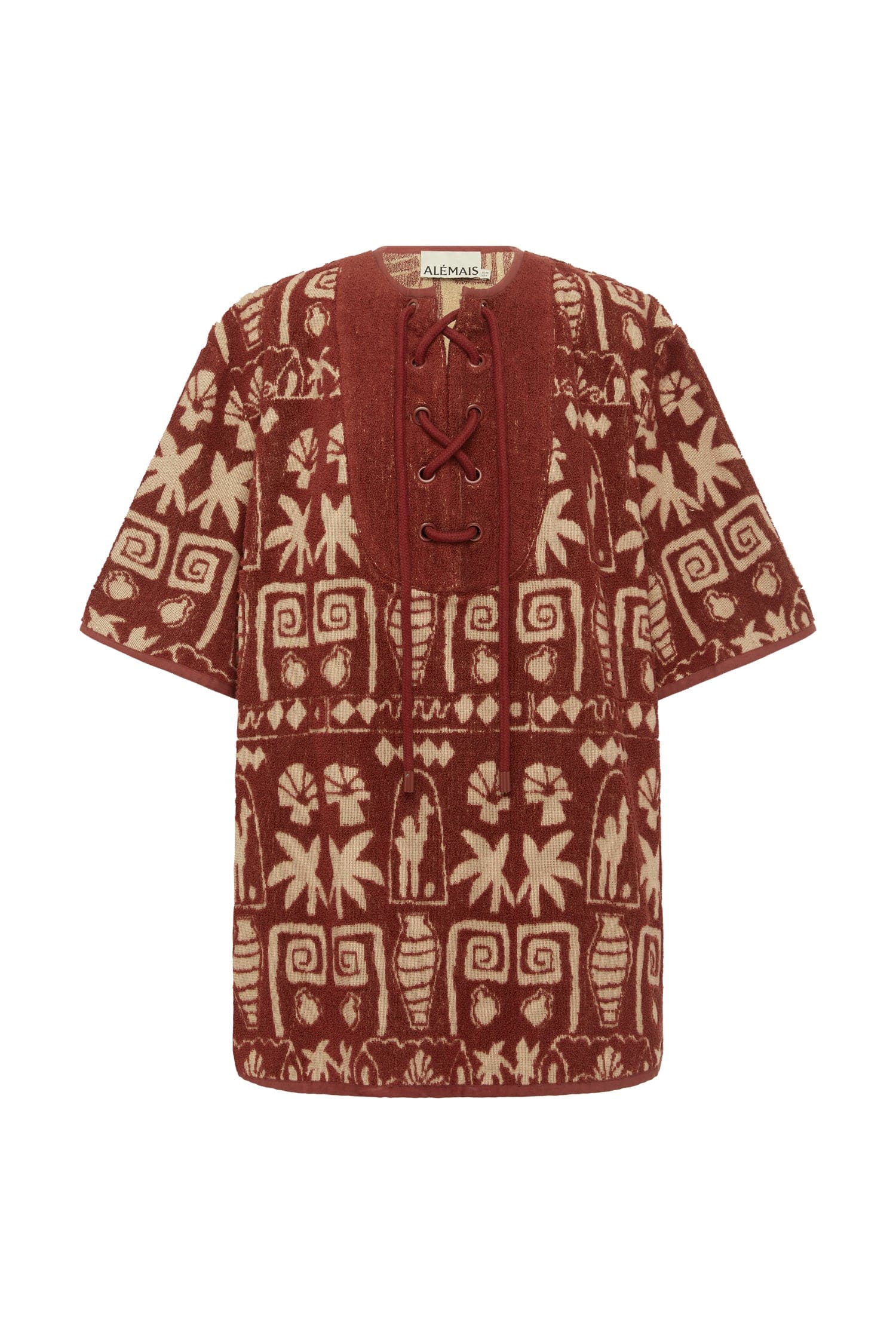 Maya Mini Cotton Printed Coverup