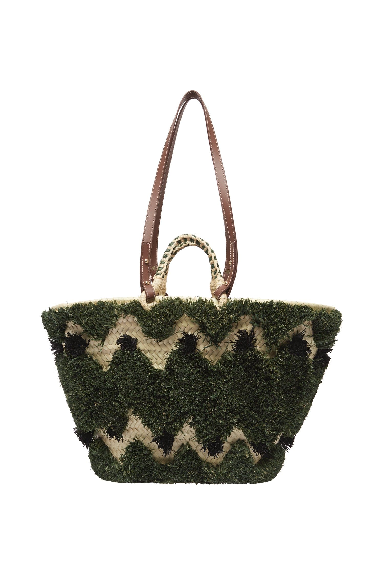 GEO TUFTED MAXI BASKET – ALEMAIS