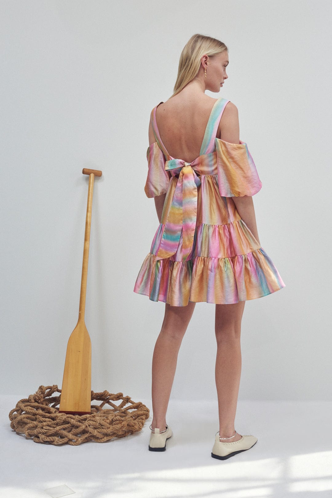 RAINBOW MINI DRESS – ALEMAIS