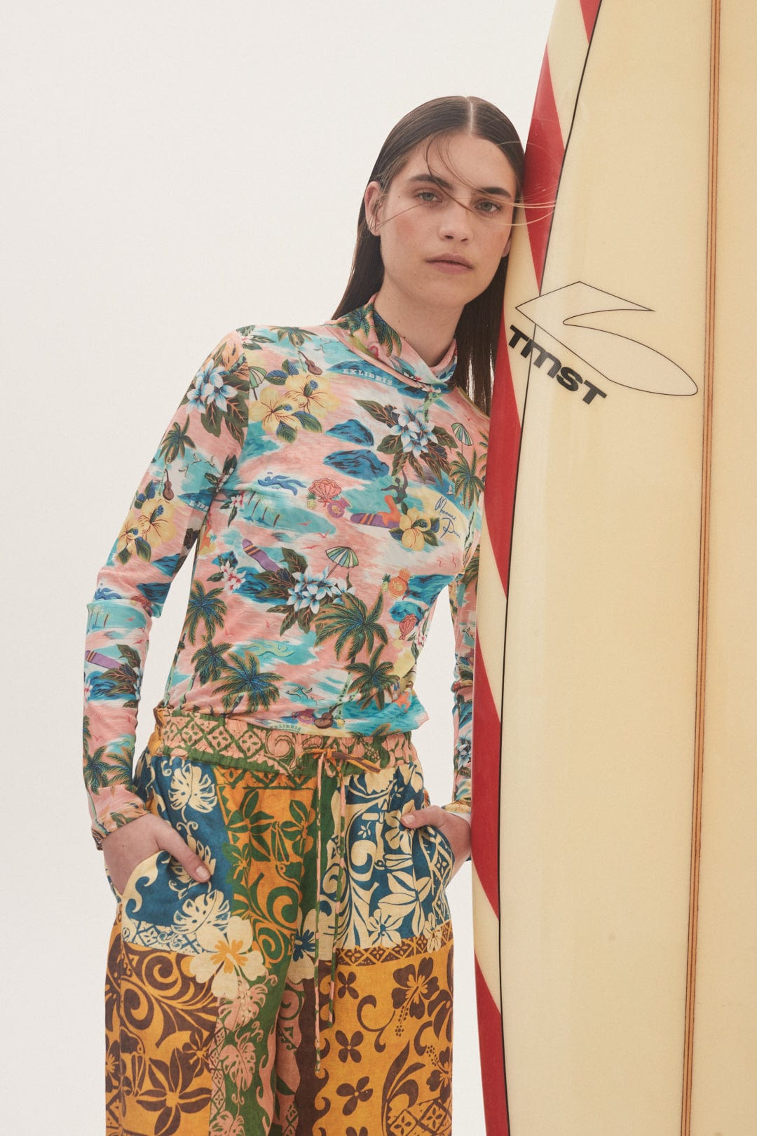 MERMAID POINT MESH TOP – ALEMAIS